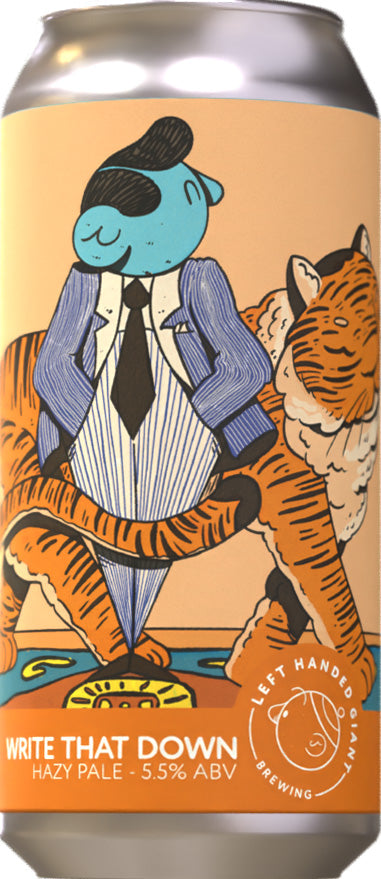 Left Handed Giant Write That Down Hazy Pale Ale | Singapore Craft Beer ...